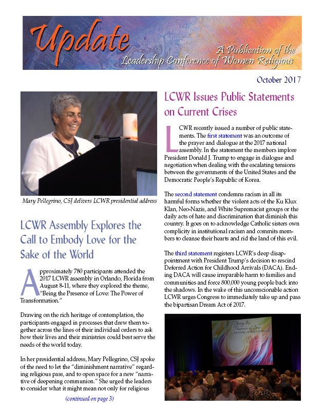 October 2017 | LCWR