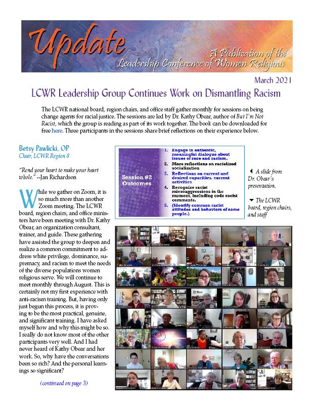 March 2021 | LCWR