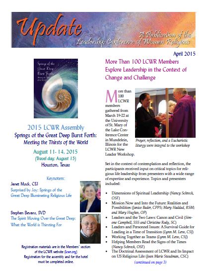 April 2015 | LCWR