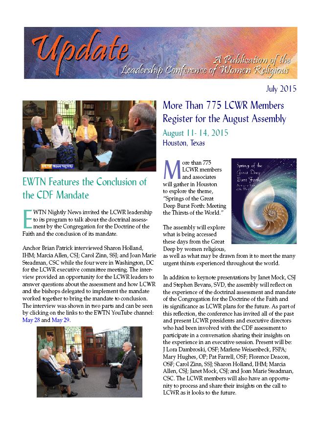 July 2015 | LCWR