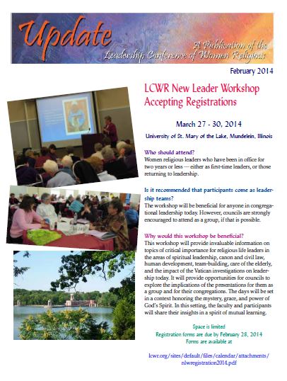 February 2014 | LCWR